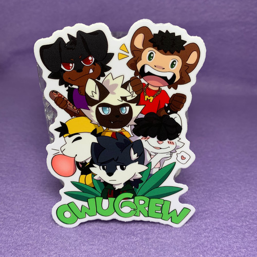 OWU Crew Sticker | BlackCheetah Studios