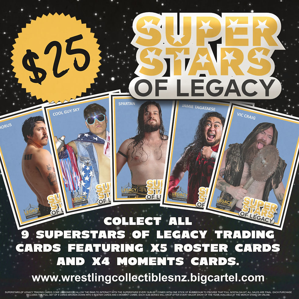 Superstars of Legacy Trading Cards (First Light) | My Site