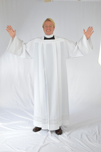 Full Length Surplice w/ Lace | Home | National Robe Corporation ...