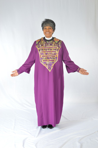 Ladies Cassock with Turner Breast Plate | Home | National Robe ...