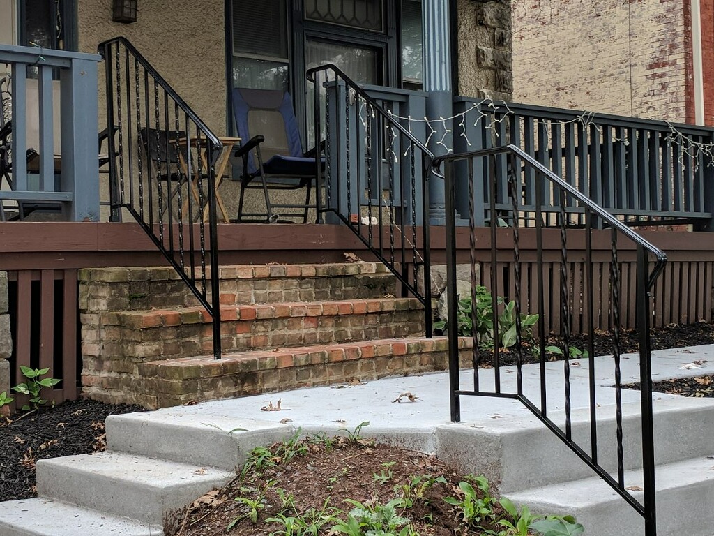 Exterior Stairs and railings built by Scotese Builders