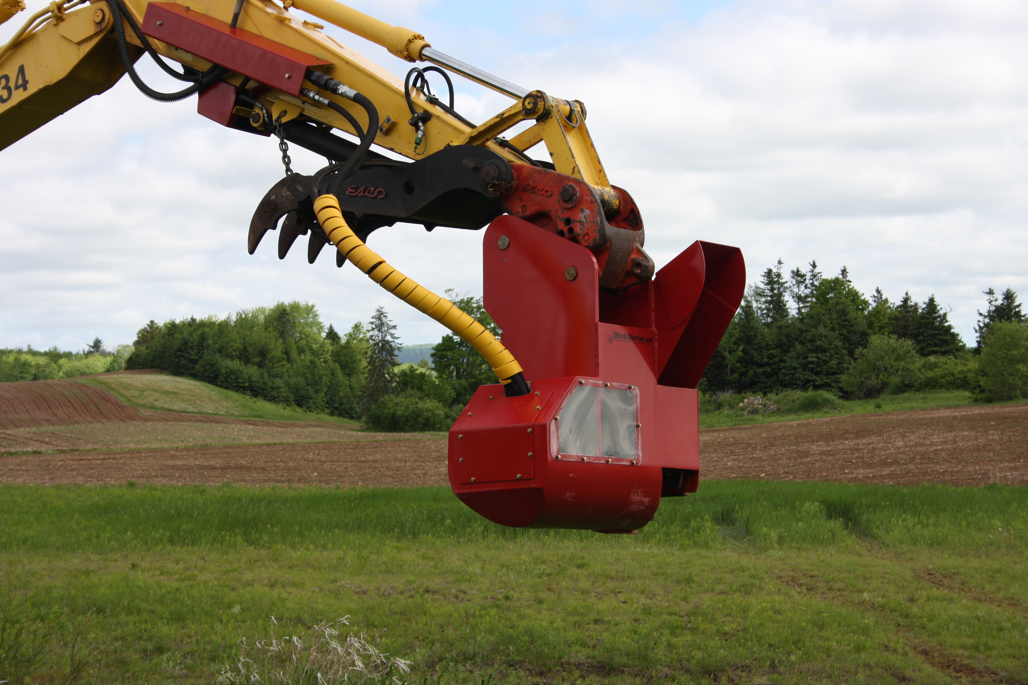 Two Stage Ditch | Nova Scotia | Ditch Doctor Drainage Attachments