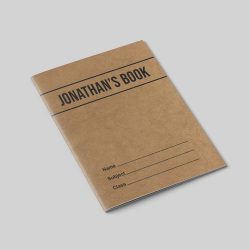 A5 Jotter Book Personalised | My Scheduler