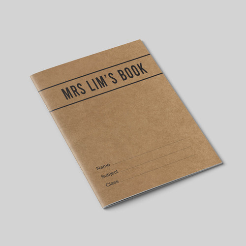 A4 Jotter Book Personalised | My Scheduler