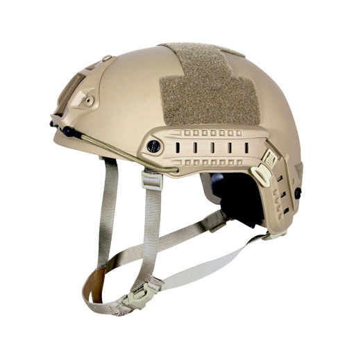 Desert Tan NIJ IIIA Bulletproof + V50 Fragproof High Cut Ballistic ...