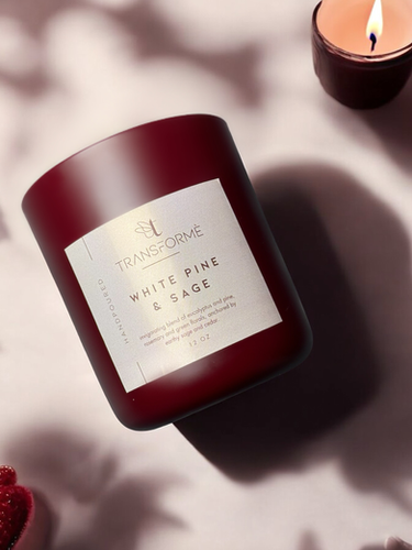 White Pine & Sage - The Productivity Candle | Transformè