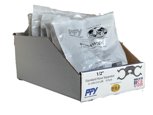 01-099-010-TRAY | 1/2" x 1/2" Brake Hose Separators Tray of 10 Packs ...