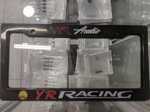 License Plate - YR - Racing | Whyteline Auto Parts