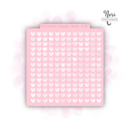 Heart Sprinkle Sheet - CNSS0004 | CC by Nori