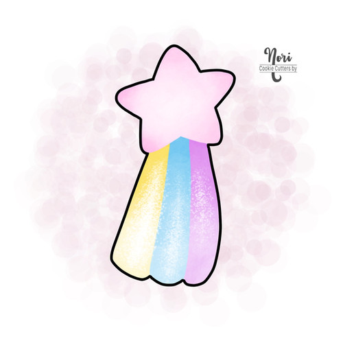 Shooting Star Cookie Cutter - CN0735 | CC by Nori