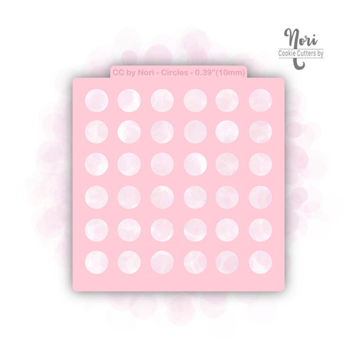Circle Sprinkle Sheet - CNSS0001 | CC by Nori