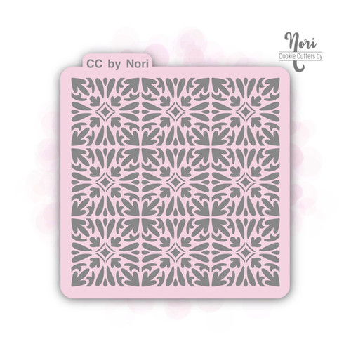 Amalfi Coast 2 Pattern Stencil - CNP0144 | CC by Nori