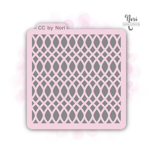 Waves 1 Pattern Stencil - CNP0053 | CC by Nori