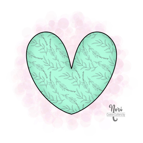 Heart 10 Cookie Cutter - CN1097 | CC by Nori