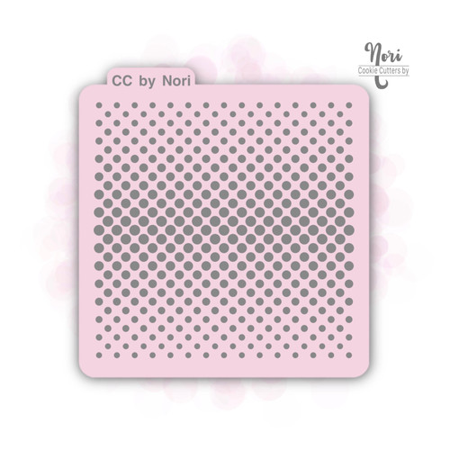Ombre Dots Pattern Stencil - CNP0095 | CC by Nori