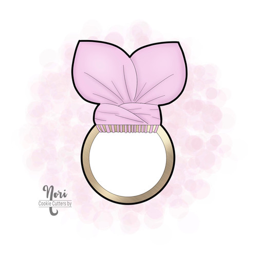 Baby Teething Ring with Knot Cookie Cutter - CN0783 | CC by Nori