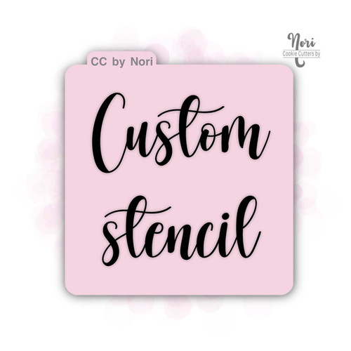 Custom Made Stencil | CC by Nori