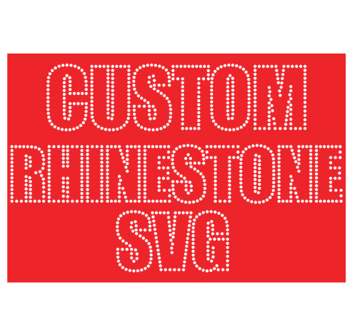 Custom Rhinestone SVG- SS10 | saehbodybuttahllc