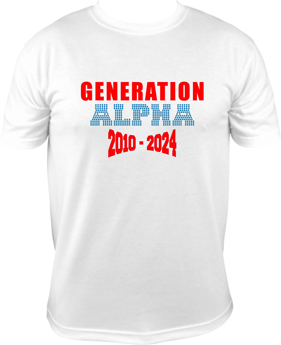 Generation Alpha Tshirt | saehbodybuttahllc