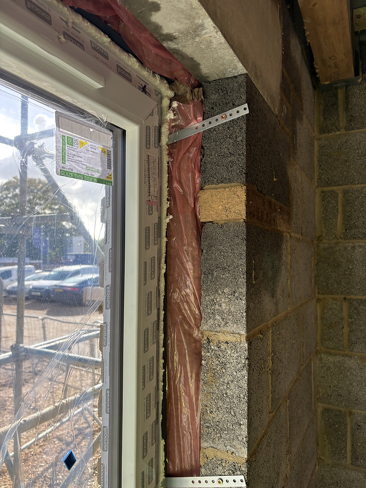 window reveal insulation