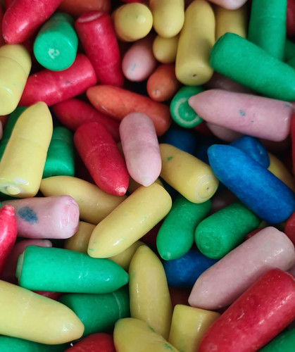 Fizzy Gum Bullets 100g | thejollylollytrolley