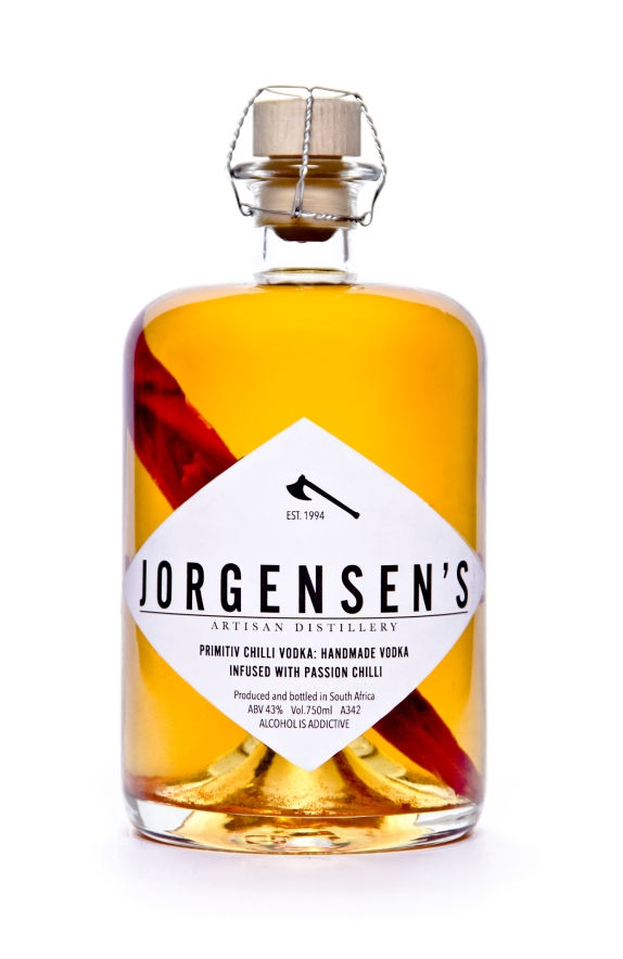 JORGENSEN'S Primitiv Chilli Vodka 750ml | Jorgensen's