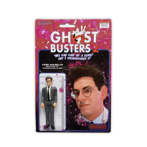 Ghostbusters 2, Egon with straightened slinky | Dead Alive