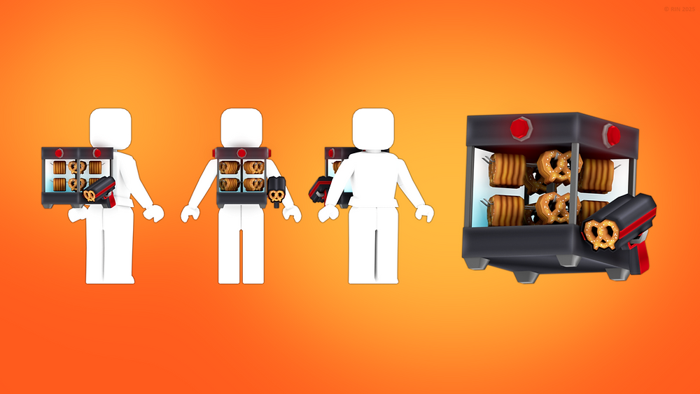 Roblox UGC Pretzel Blaster