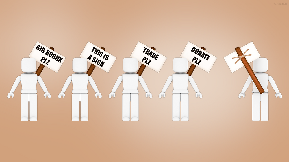 Roblox UGC Signs