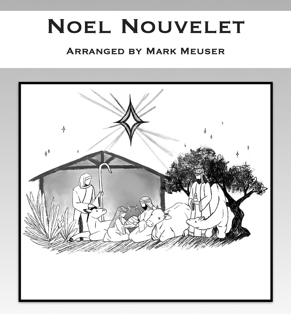 Noel Nouvelet (2 Part Mixed w/ C Instrument) - Mark Meuser | Major 7 ...
