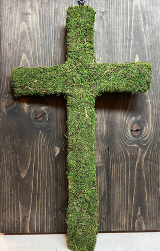 Moss Cross (large-30”) | Wrecklesskreations