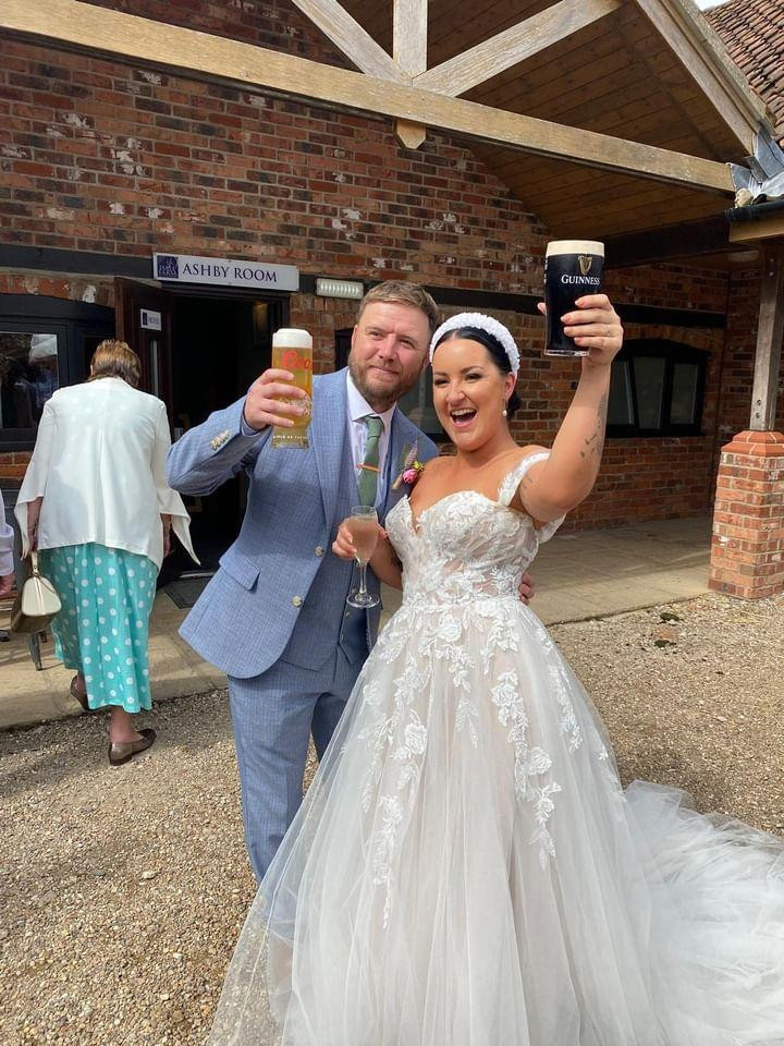 SOPHIE AND ADAM: Real Elizabeth Kate Bride Sophie Wearing Enzoani Love ...