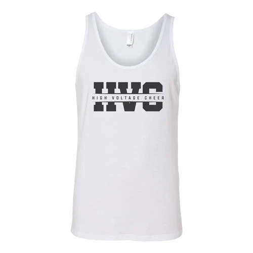 HV White Cheer Tank | flycheergear
