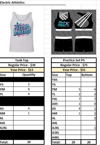 Eletric Athletic - 2024 | flycheergear