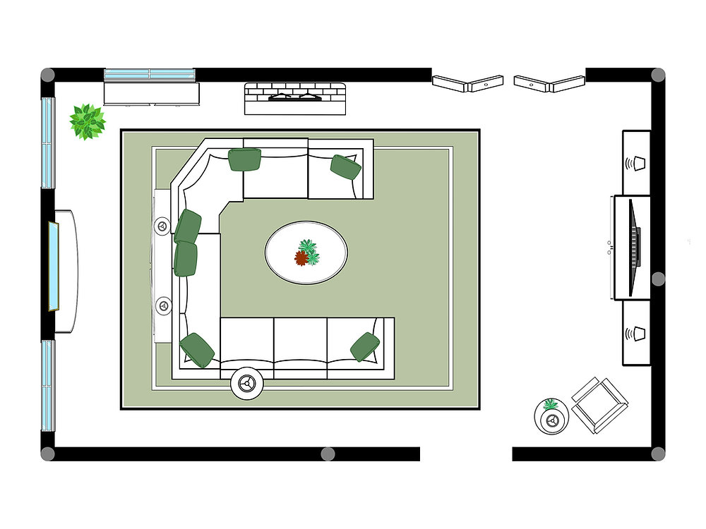 Easy Ways to Lay out Your Living Room Design Ideas