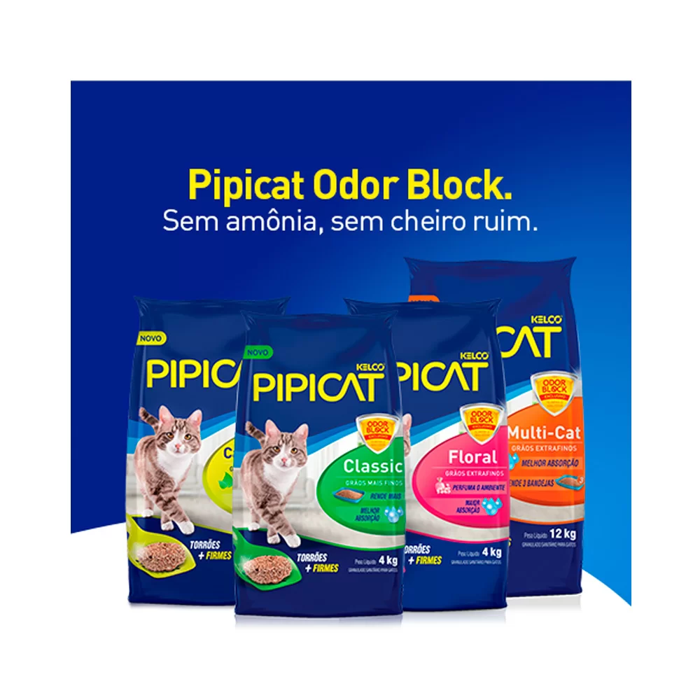 PIPICAT CLASSIC 4 KG | Gatolândia