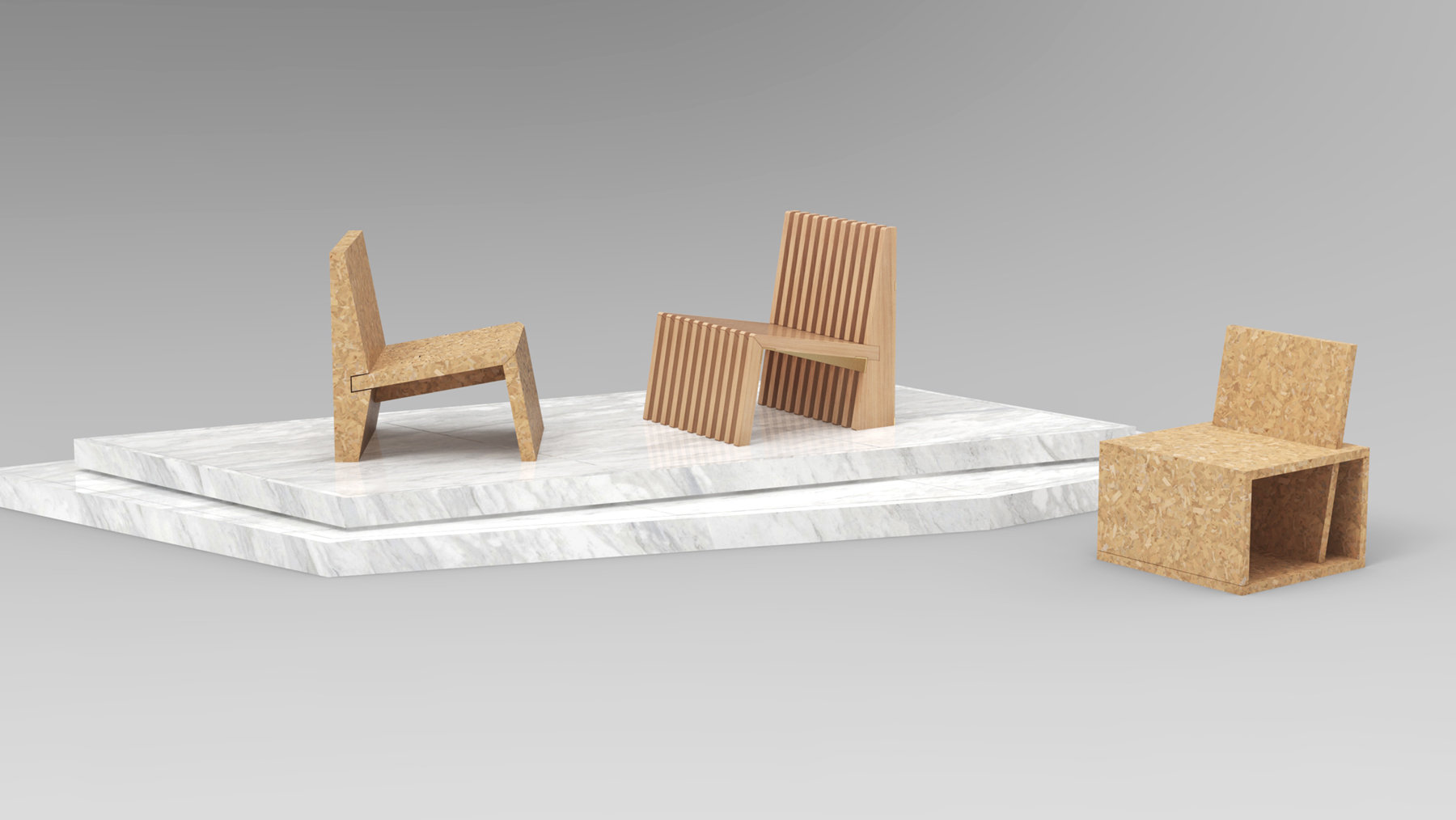 MIND T3 ChairMIND T3系列木椅