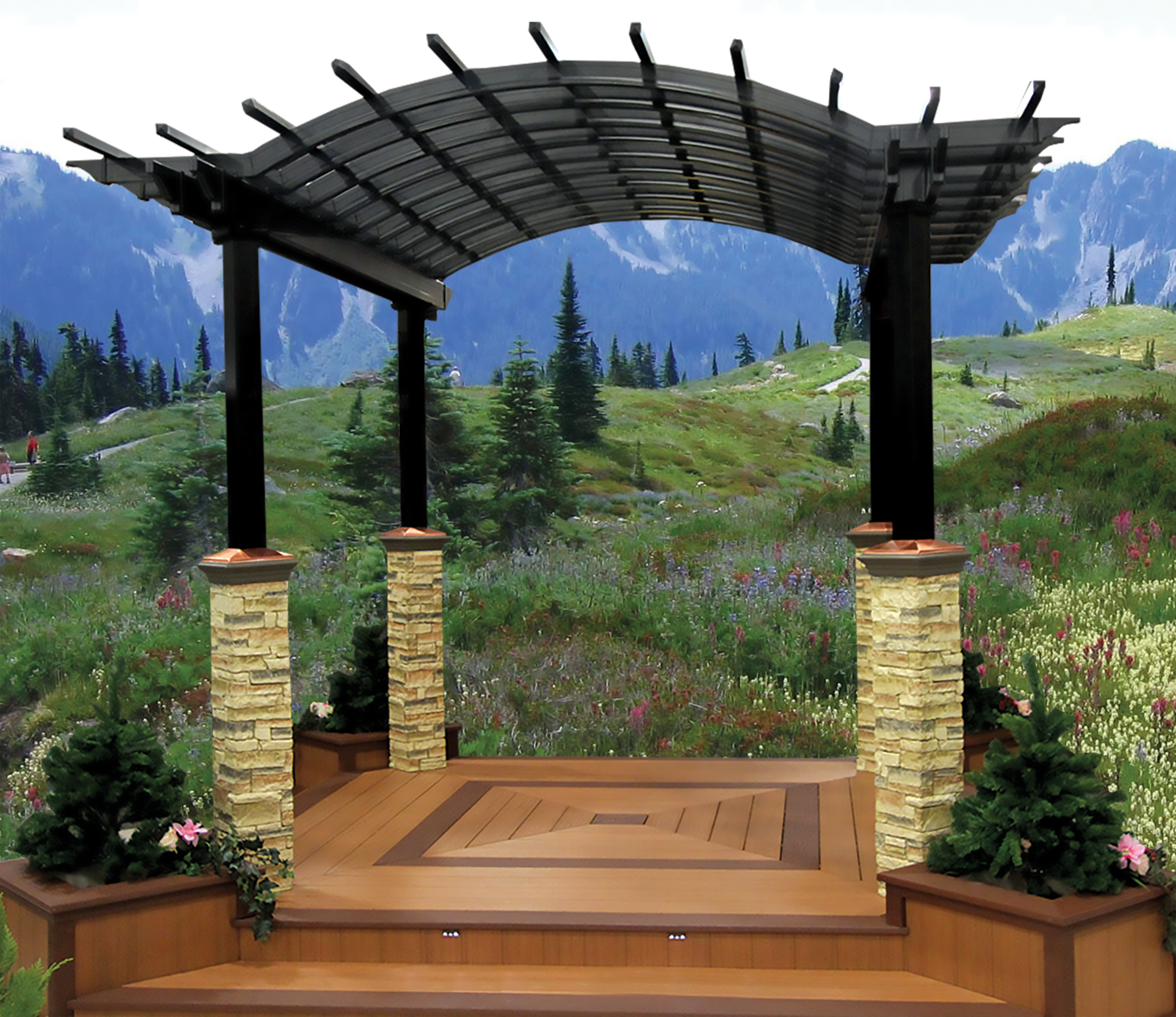 Vinyl Pergola & Arbor Kits | Custom Craft