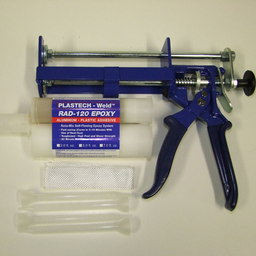 Rad-120 Epoxy 7oz Starter Kit | Plastech-Weld