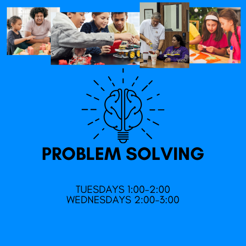 Problem Solving (Wednesday) | RedStickCares