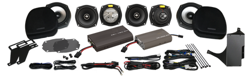 Ultra 6 Pack-XL Amp/Speaker Kit | Hogtunes Inc.