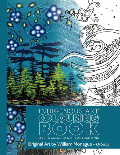 Indigenous Art Coloring Book - William Monague - Ojibway | UGTS