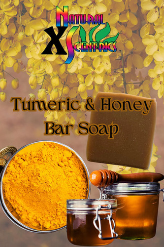 Tumeric & Honey Bar Soap | NaturalXscentrics