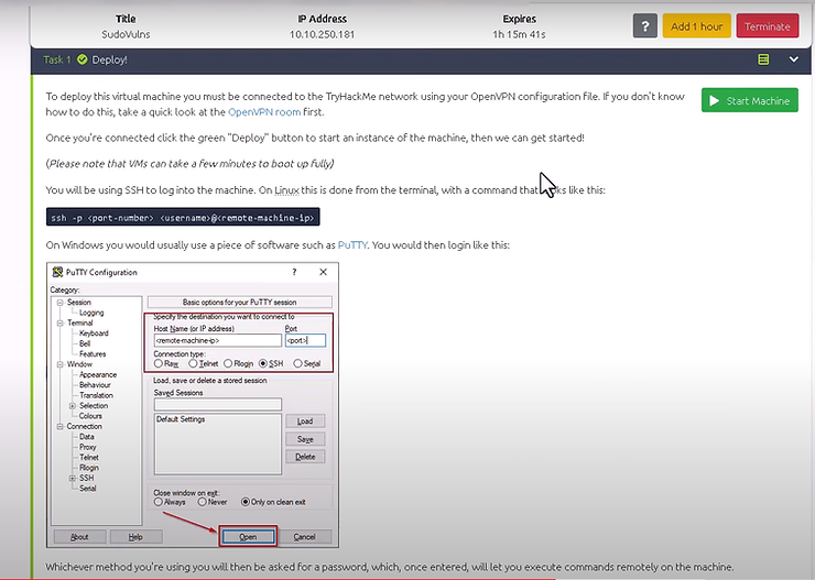 Offensive-S3c: Sudo Security Bypass - TryHackMe Walkthrough