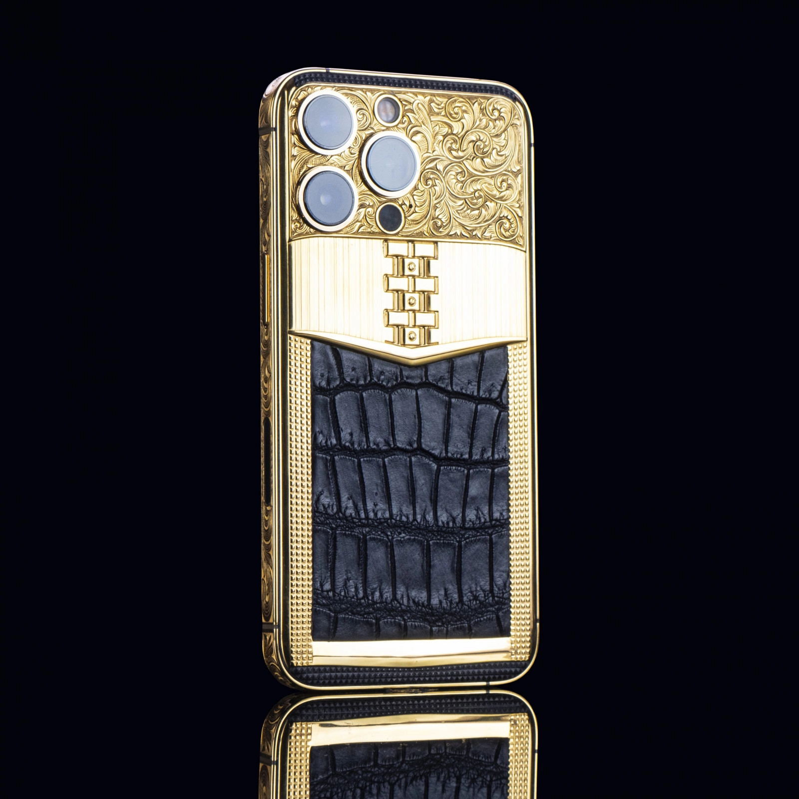 iPhone 15 Pro Gold Signature Touch | exclusive-iphone-GG