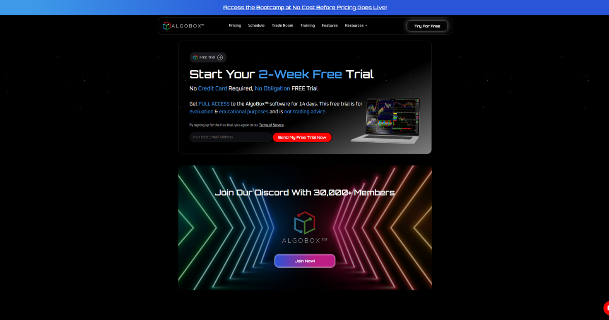 Free Trial | AlgoBox Pro