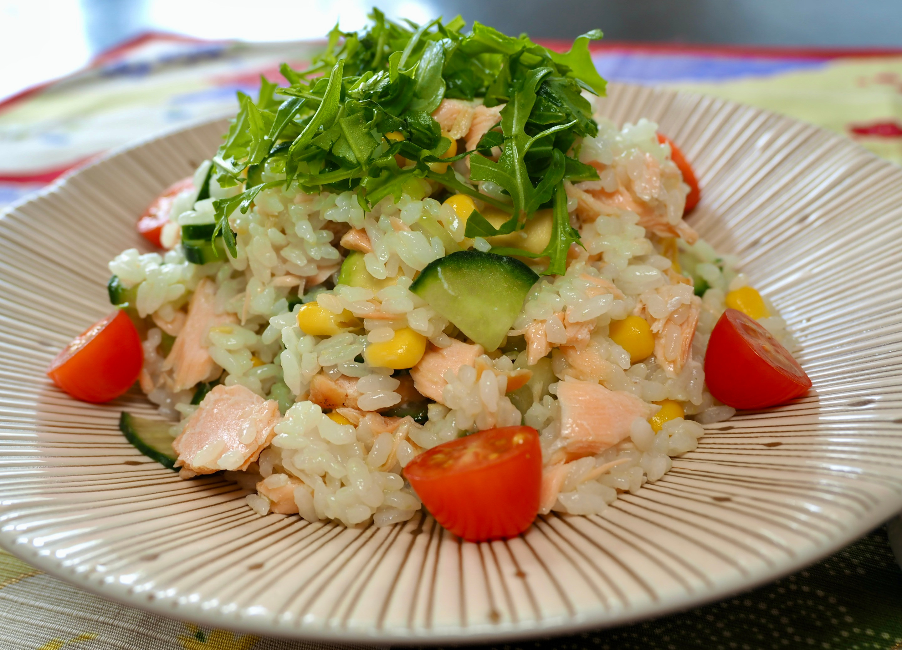 Easy Salmon Maze Sushi| kurumicooks