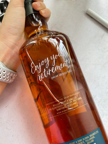 Liquor Bottle Engraving | calligraphybyden
