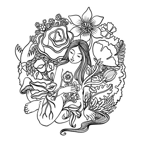 healing coloring pages