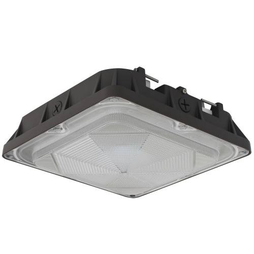 LED Canopy Light - 45W - 4,948 Lumens - DLC Standard - UL Listed - 5K ...
